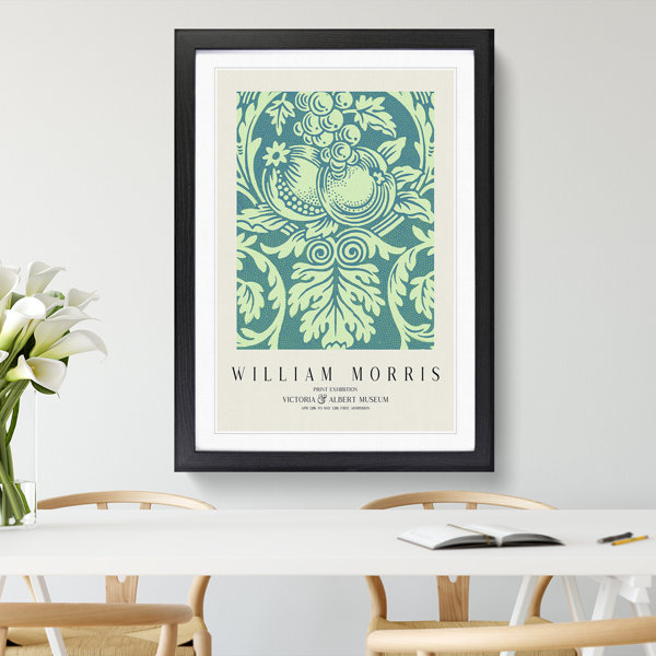 East Urban Home Queen Anne Print by William Morris - Picture Frame ...