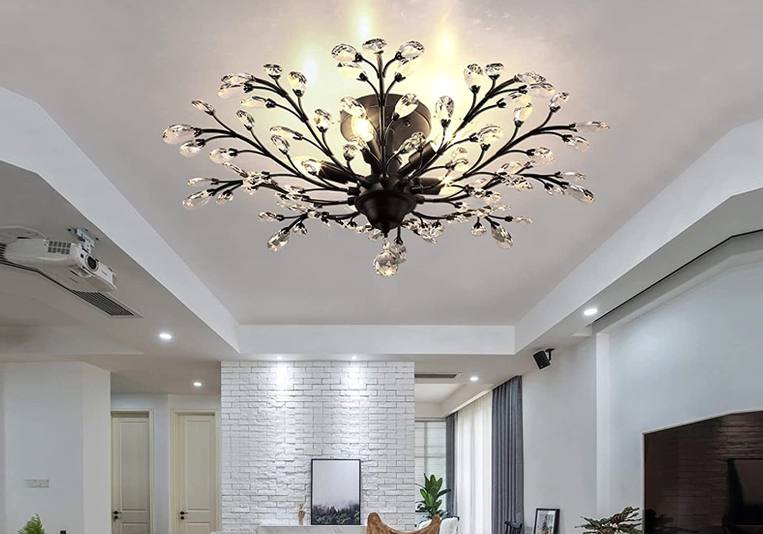 House of Hampton® Ellie-Anna 5 - Light Unique Modern Linear LED ...