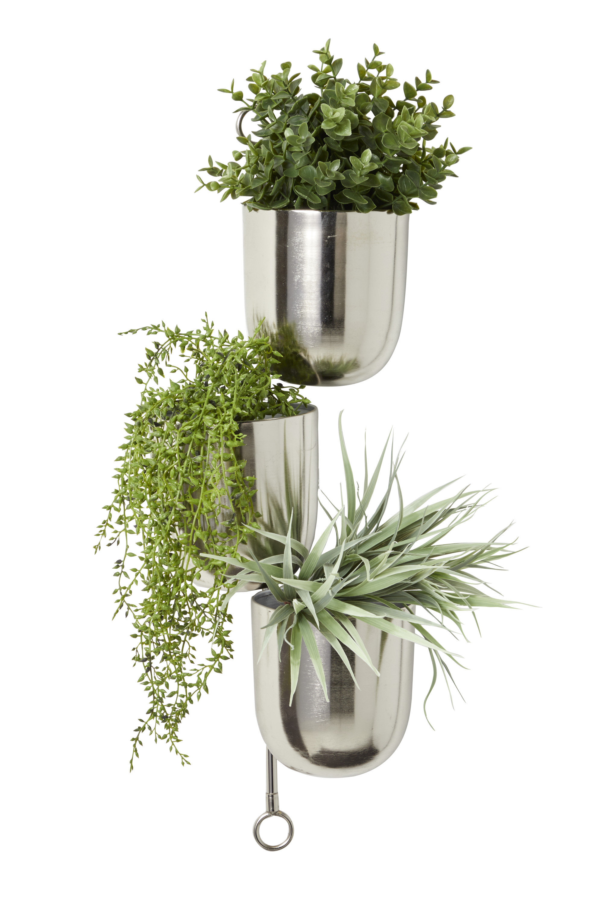 Novogratz Contemporary Indoor/Outdoor Metallic Gold Metal Hanging Wall ...