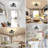 Corrigan Studio® Semi Flush Mount Ceiling Light Fixture Matte Black ...