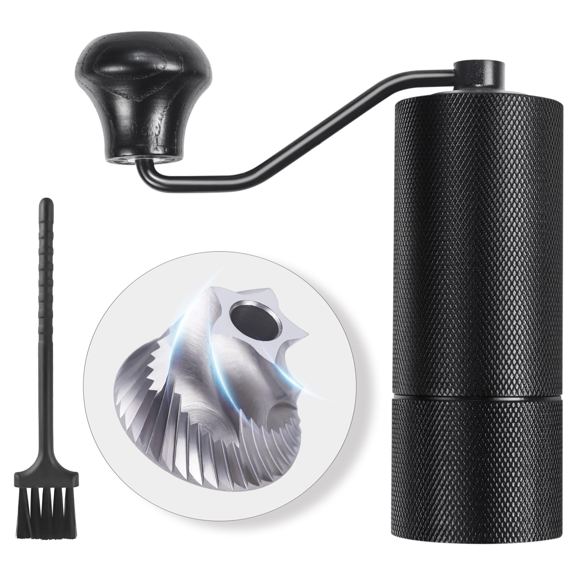 Toledo Bath & Kitchen Manual Coffee Grinder, Premium 420 SUS CNC 38Mm ...