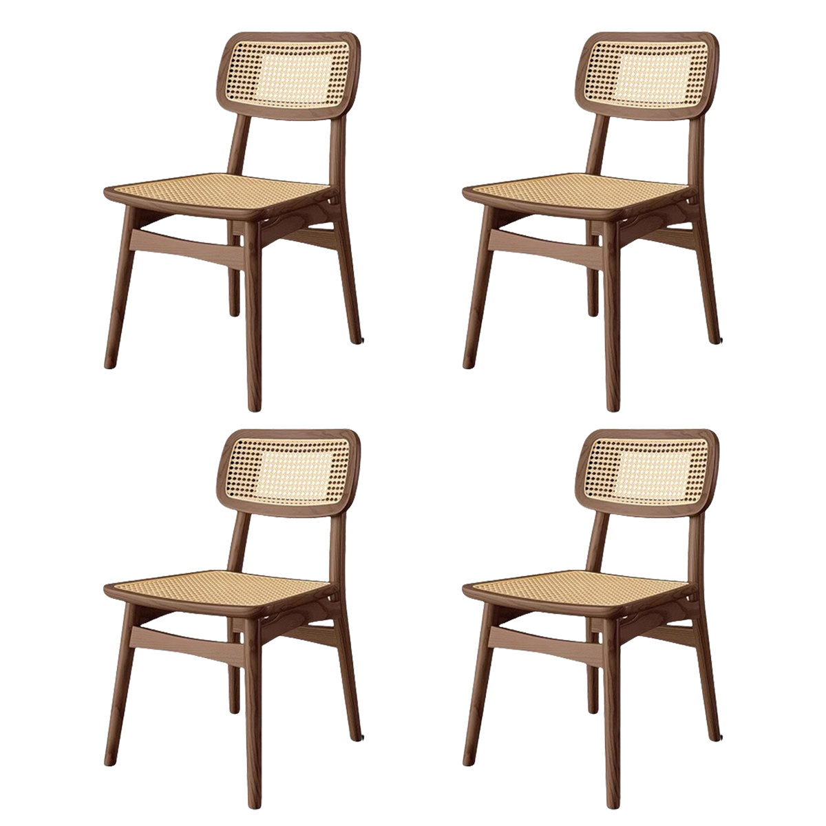 MRzenghong Rattan ash dining chair breathable and durable | Wayfair