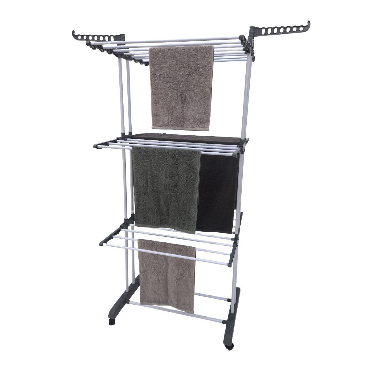 Rebrilliant 4 Tier Xl Tower Dryer Rack With Wheels 26m Drying Space ...