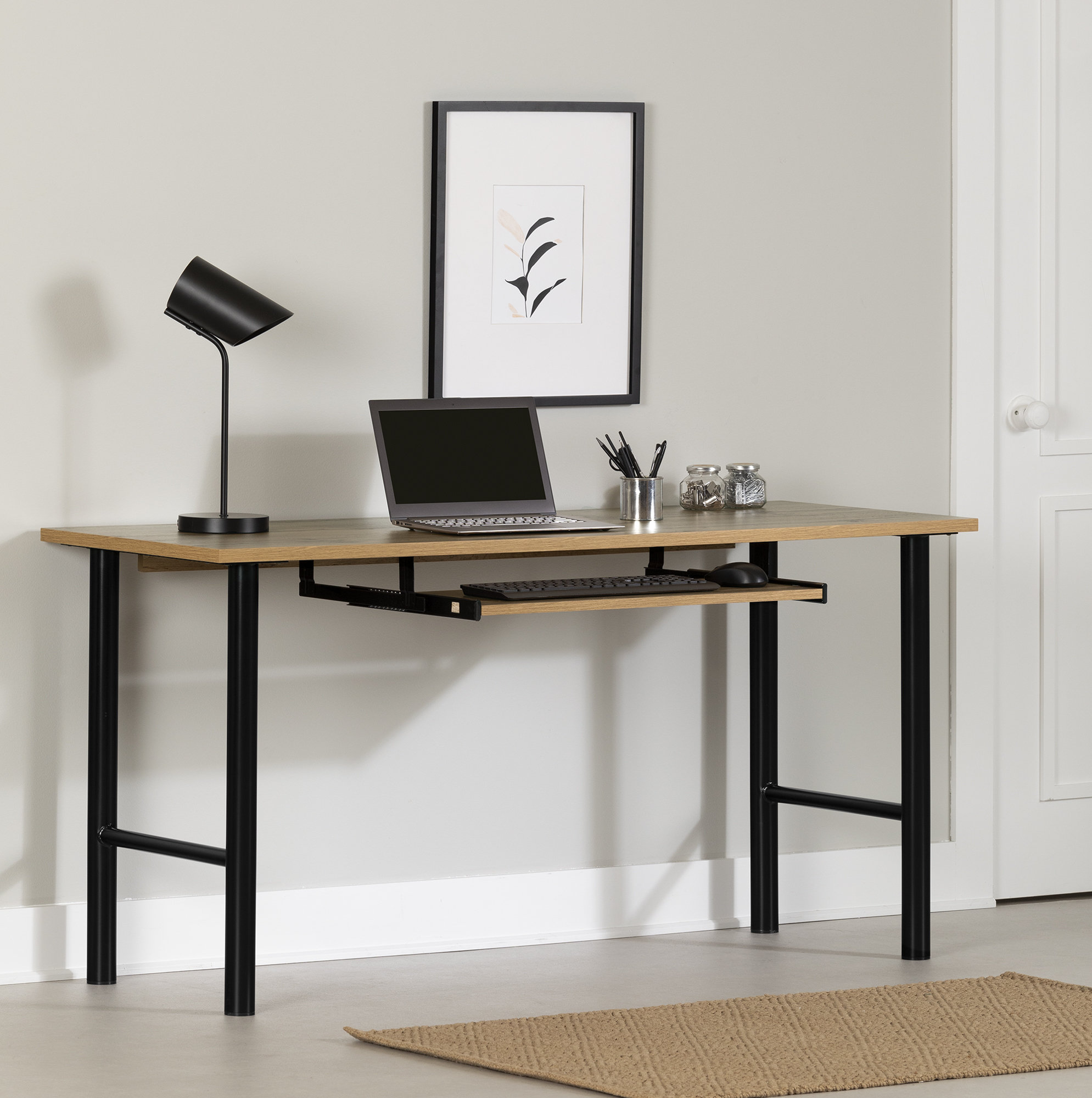 South Shore Ezra 59.5'' W Rectangle Computer Desk | Wayfair
