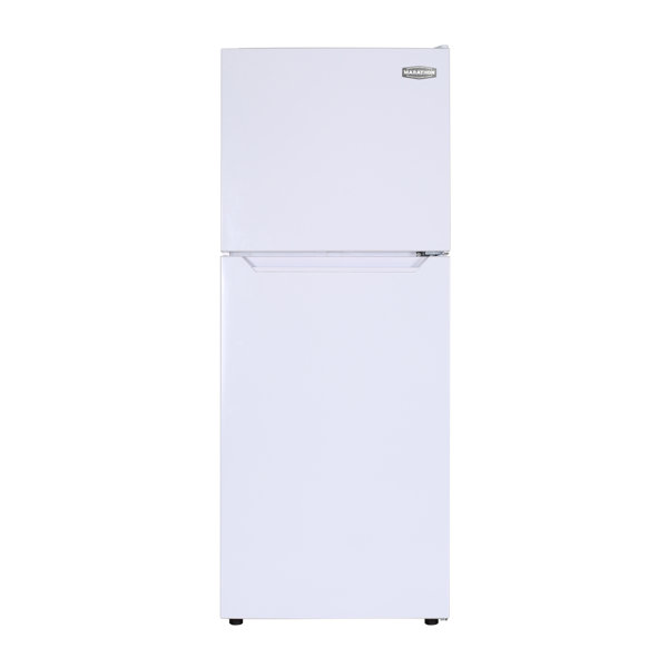 Marathon 24" Counter Depth 12 Cubic Feet Smudge-Resistant Top Freezer ...