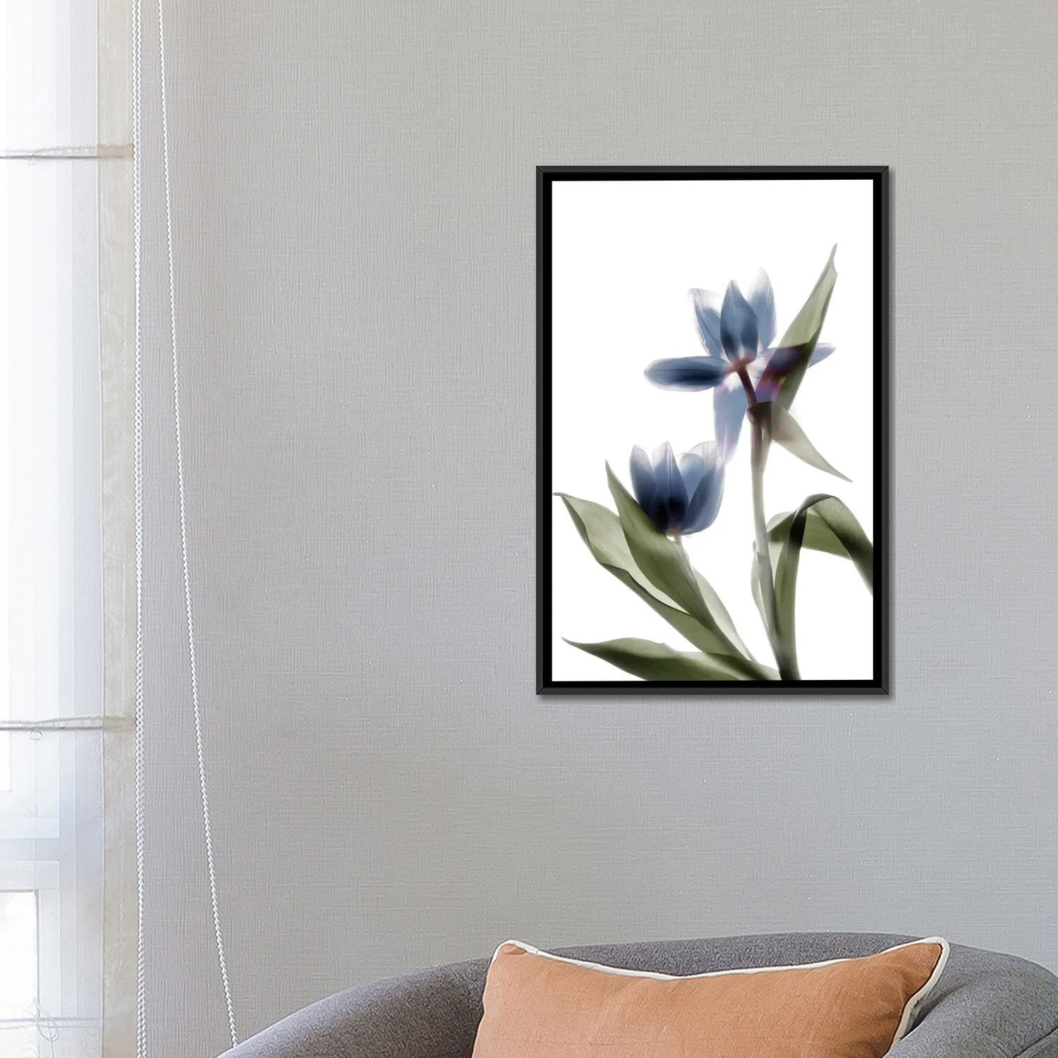 East Urban Home 'X-Ray Tulip VIII' Print on Canvas - Wayfair Canada