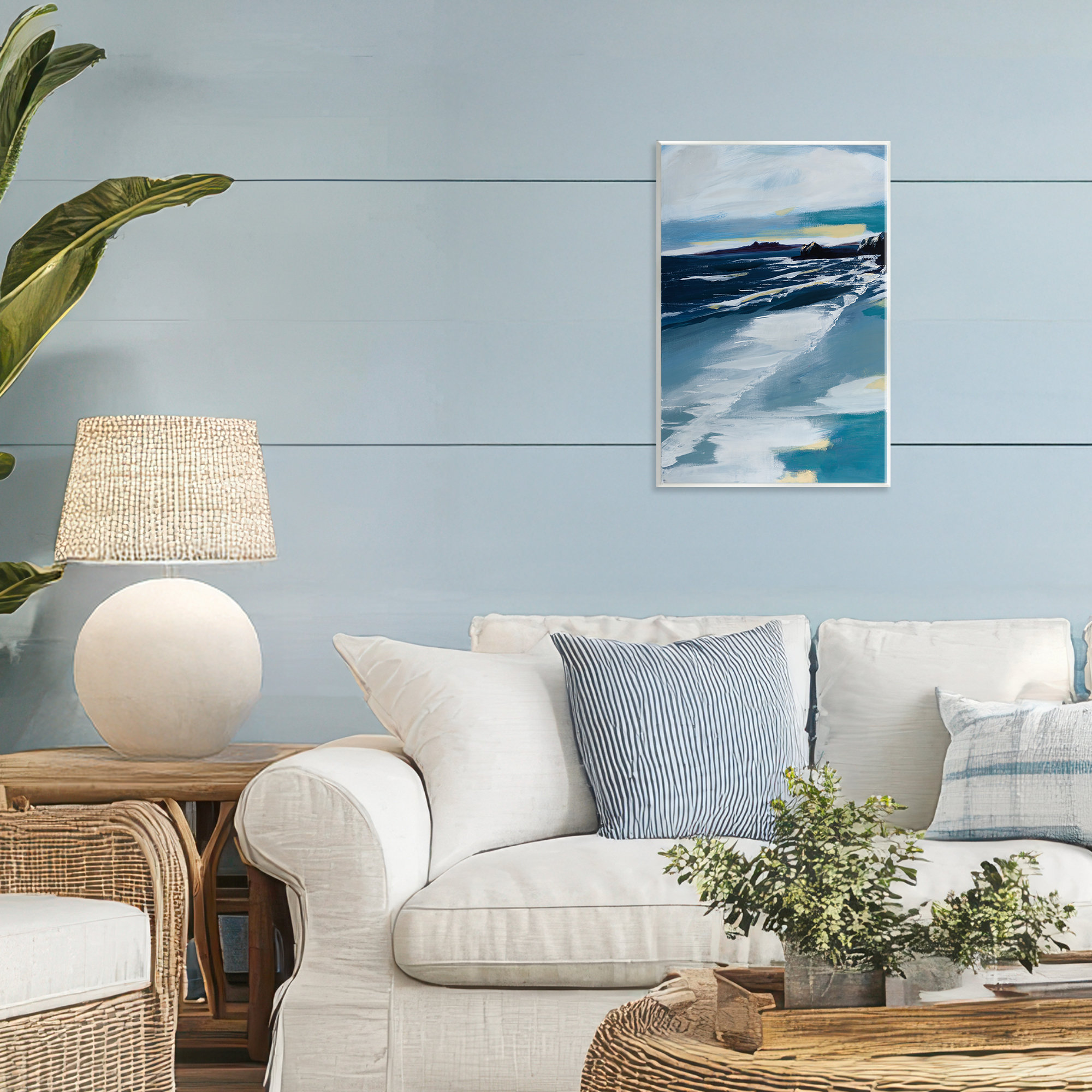 Highland Dunes Shoreline At Daybreak Wall Plaque, design by A ...