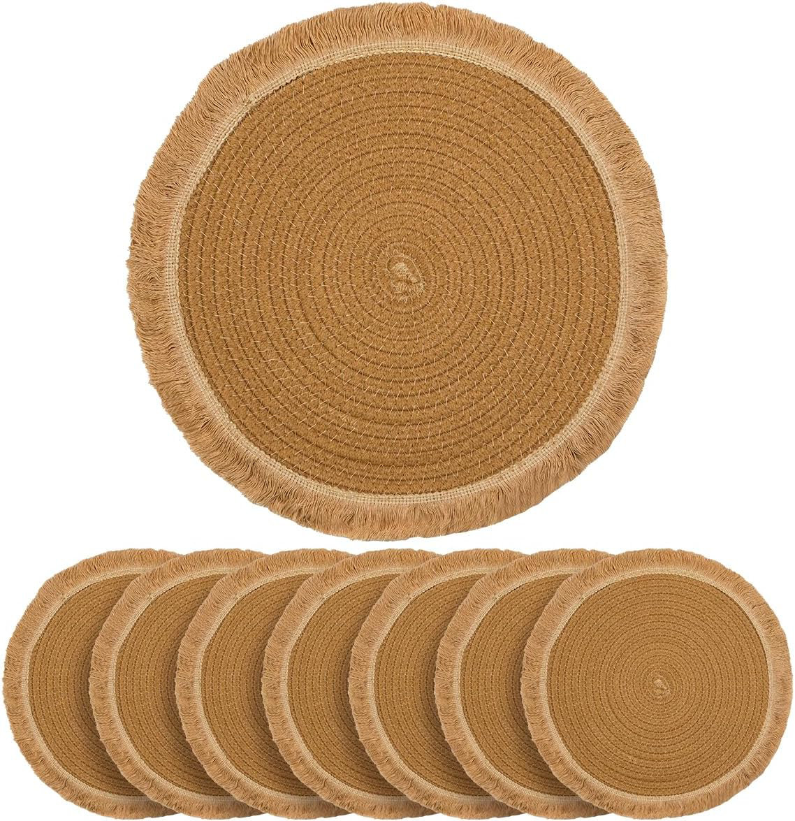 rustic table mats