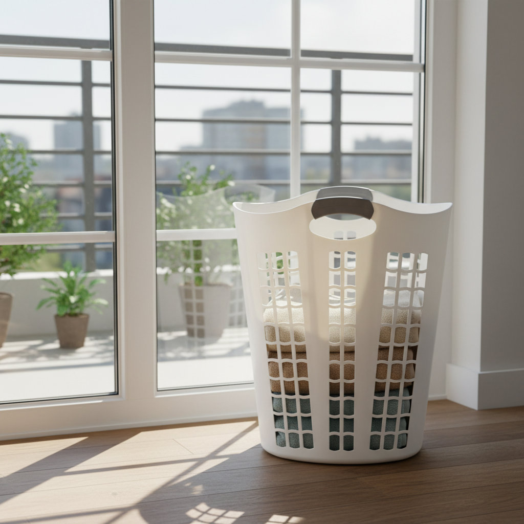 Red Barrel Studio® Portable Folding Laundry Basket, 87.5 Liters Extra ...