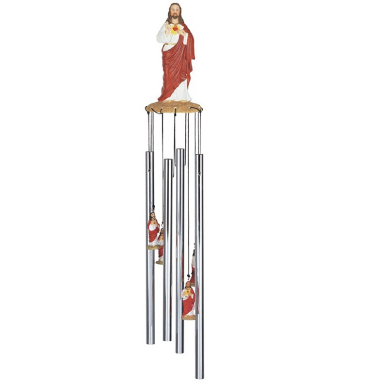 Arlmont & Co. Aerianna Jesus Wind Chime | Wayfair
