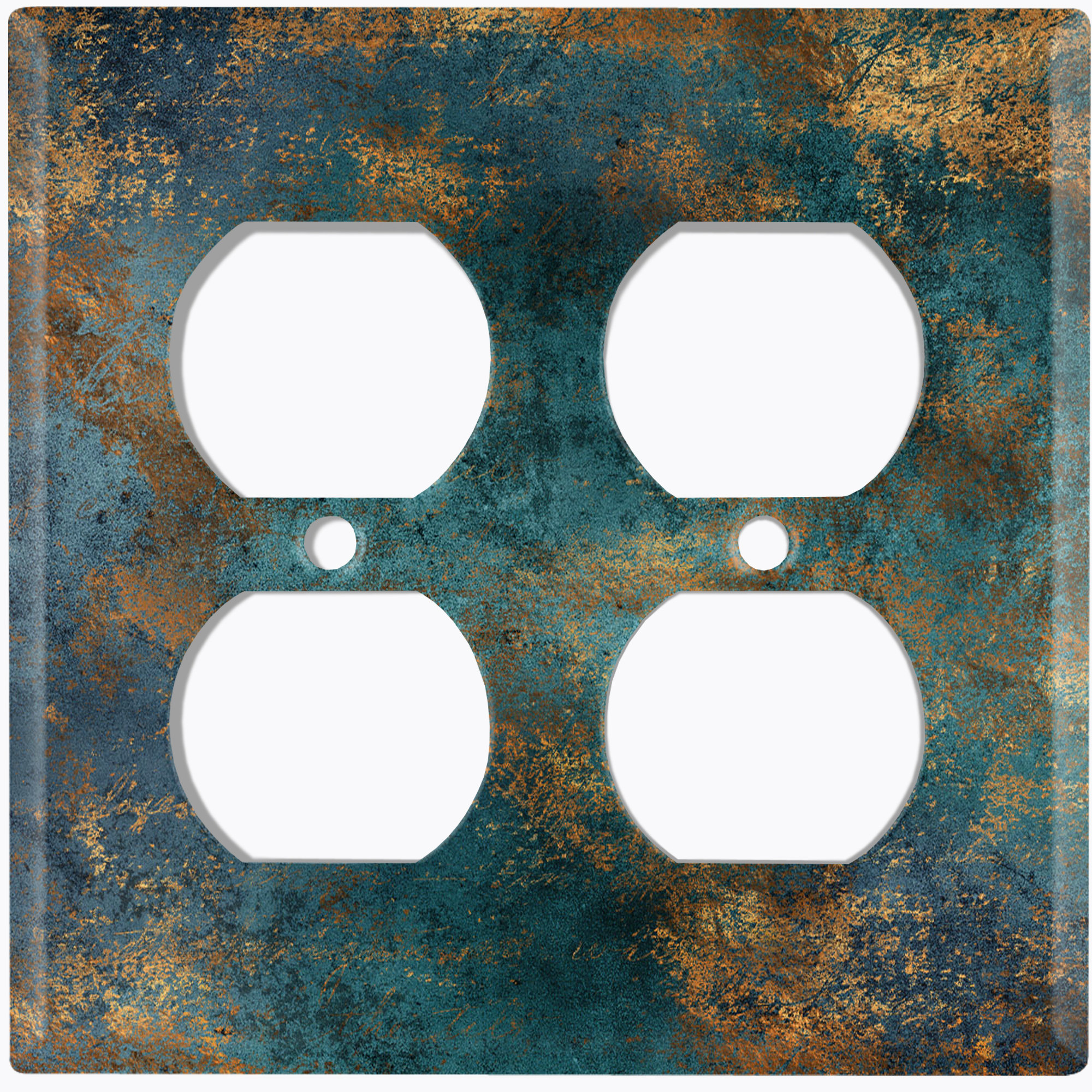 WorldAcc 2-Gang Duplex Outlet Wall Plate | Wayfair