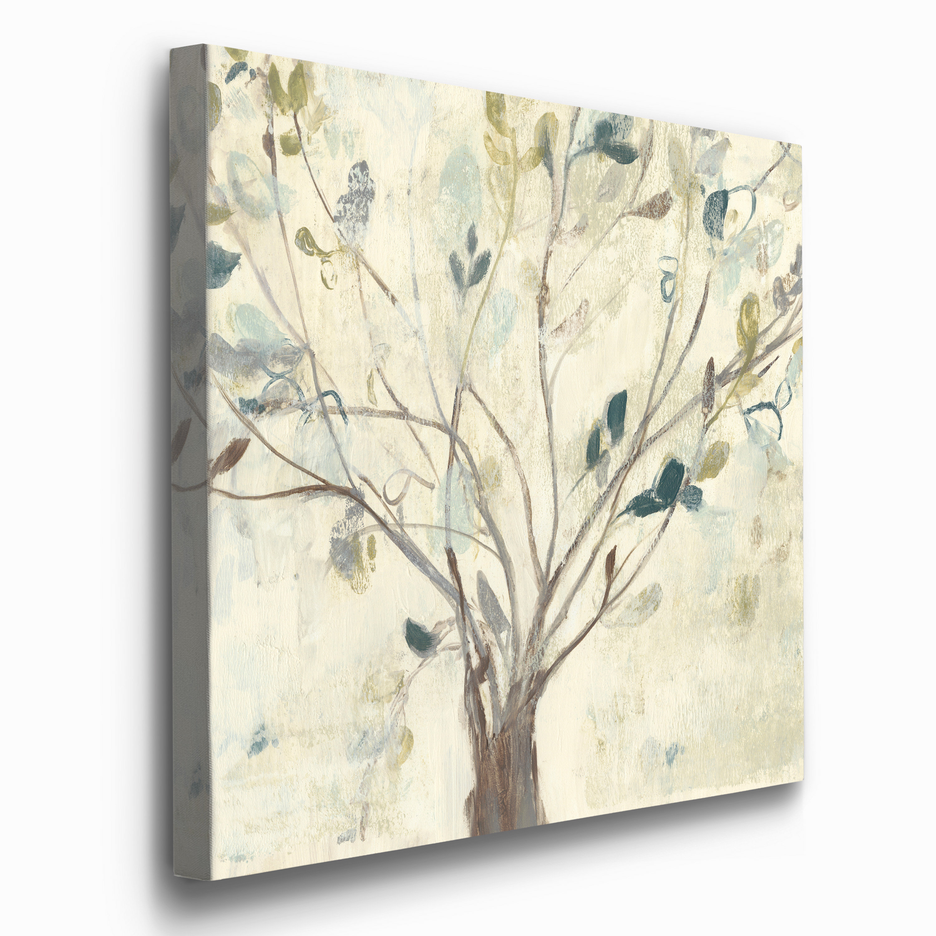 Winston Porter 'Trees of Blue II' - Print on Canvas | Wayfair