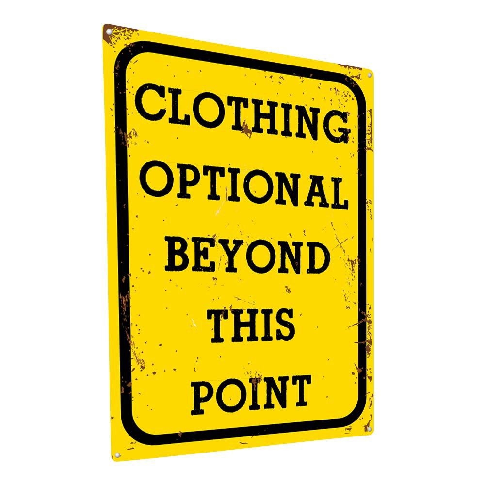 Trinx Clothing Optional Metal Sign - Wayfair Canada
