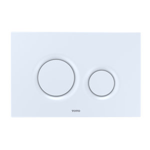 TOTO Dual Round Push Button Plate & Reviews | Wayfair
