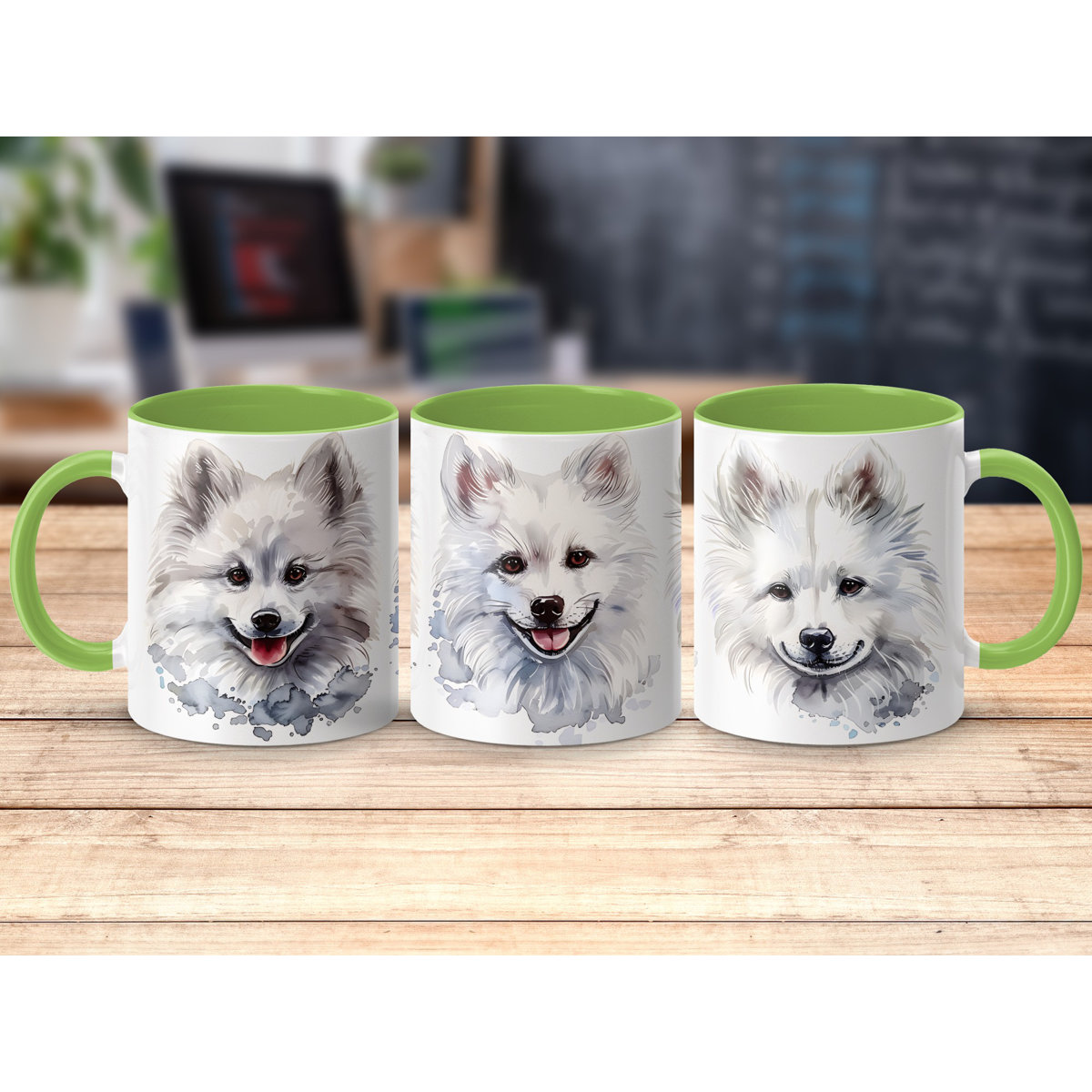 East Urban Home Adorable Watercolor Maltese Design 11oz Coffee Mug ...