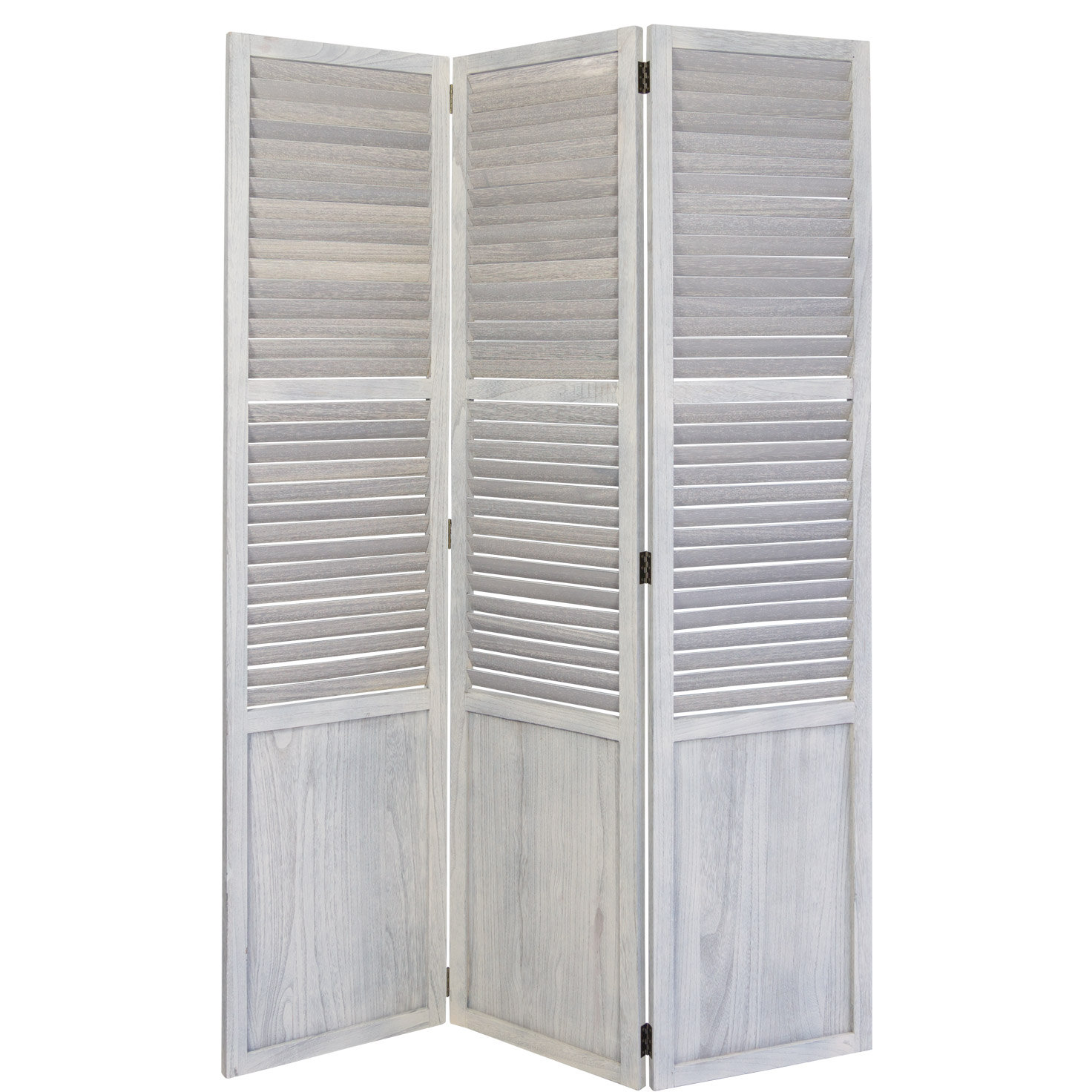 House of Hampton Raumteiler Alisha Paravent Trennwand Lamellen ...