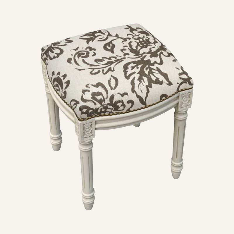 Kelly Clarkson Home Philomene Solid Wood Accent Stool & Reviews | Wayfair