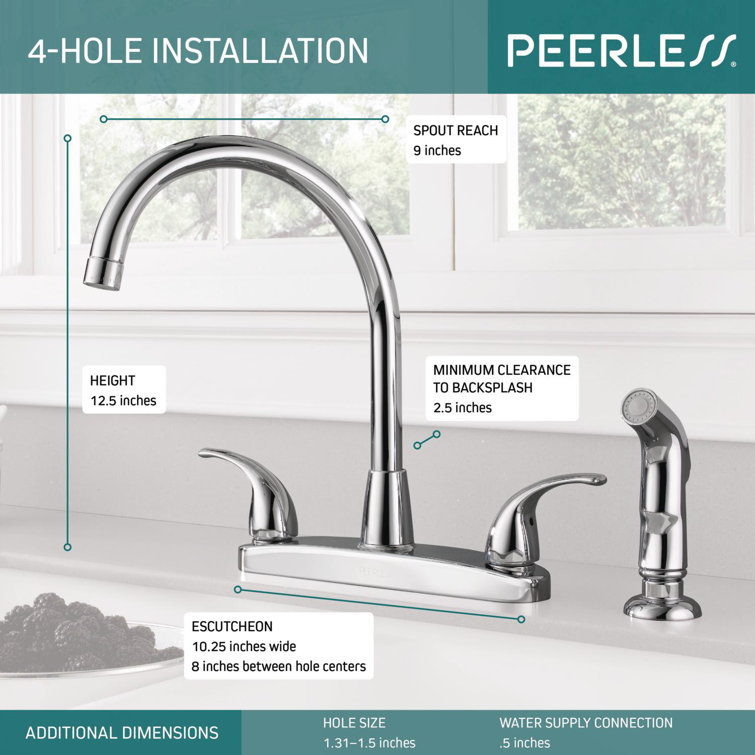 Peerless Faucets Kitchen Faucet & Reviews | Wayfair