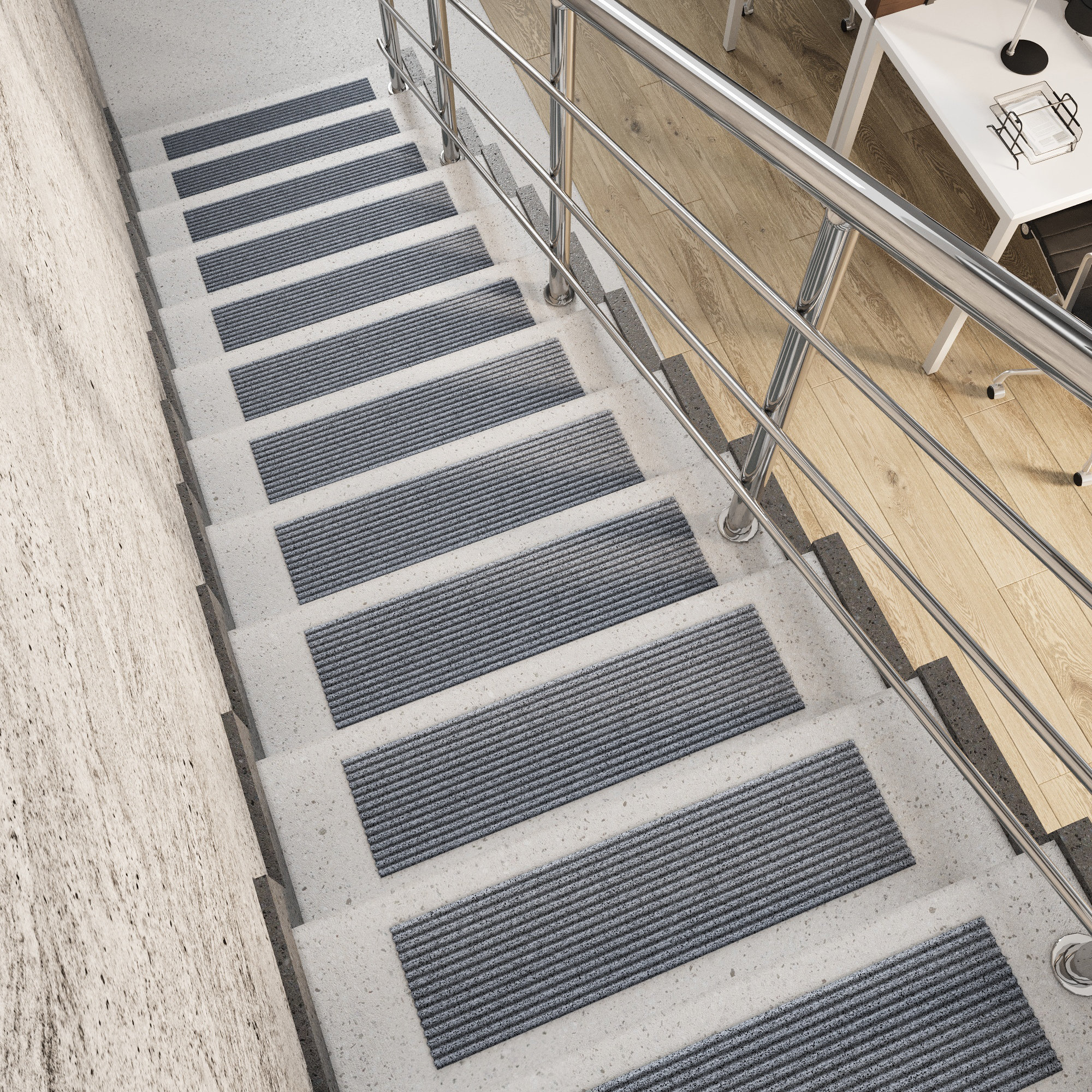 Latitude Run® Non-Slip, Non-Adhesive, Washable, Heavy-Duty, Water ...