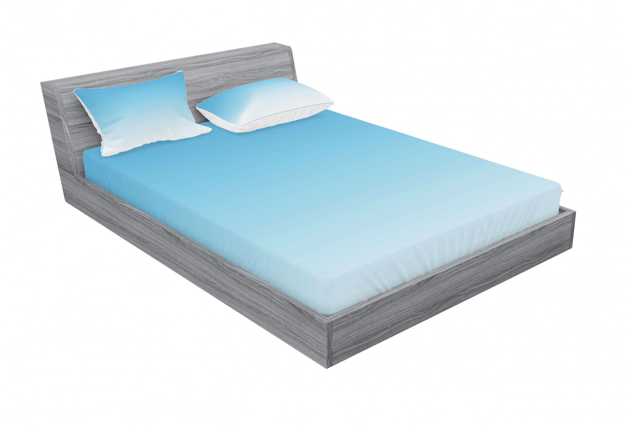 Ambesonne Skyscapee in the Spring View Tropical Inspi Vivid Colo Ombre ...