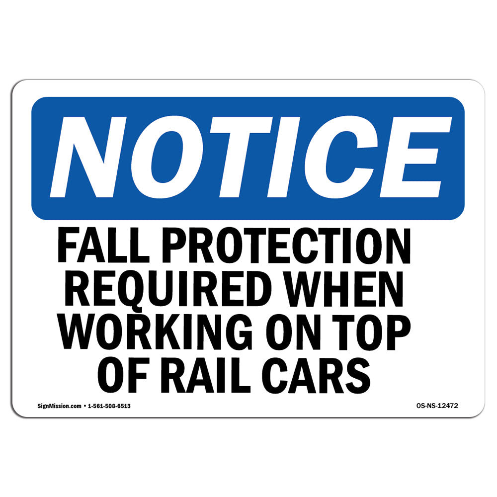 SignMission Fall Protection Required When Working on Sign | Wayfair