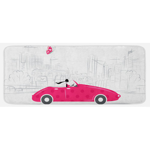 Pink Kitchen Mats You'll Love | Wayfair