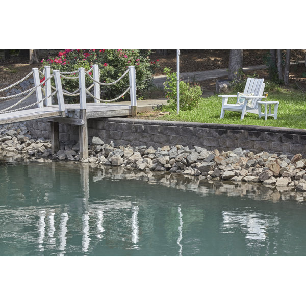 Breakwater Bay Dina Round Pine Outdoor Side Table | Wayfair