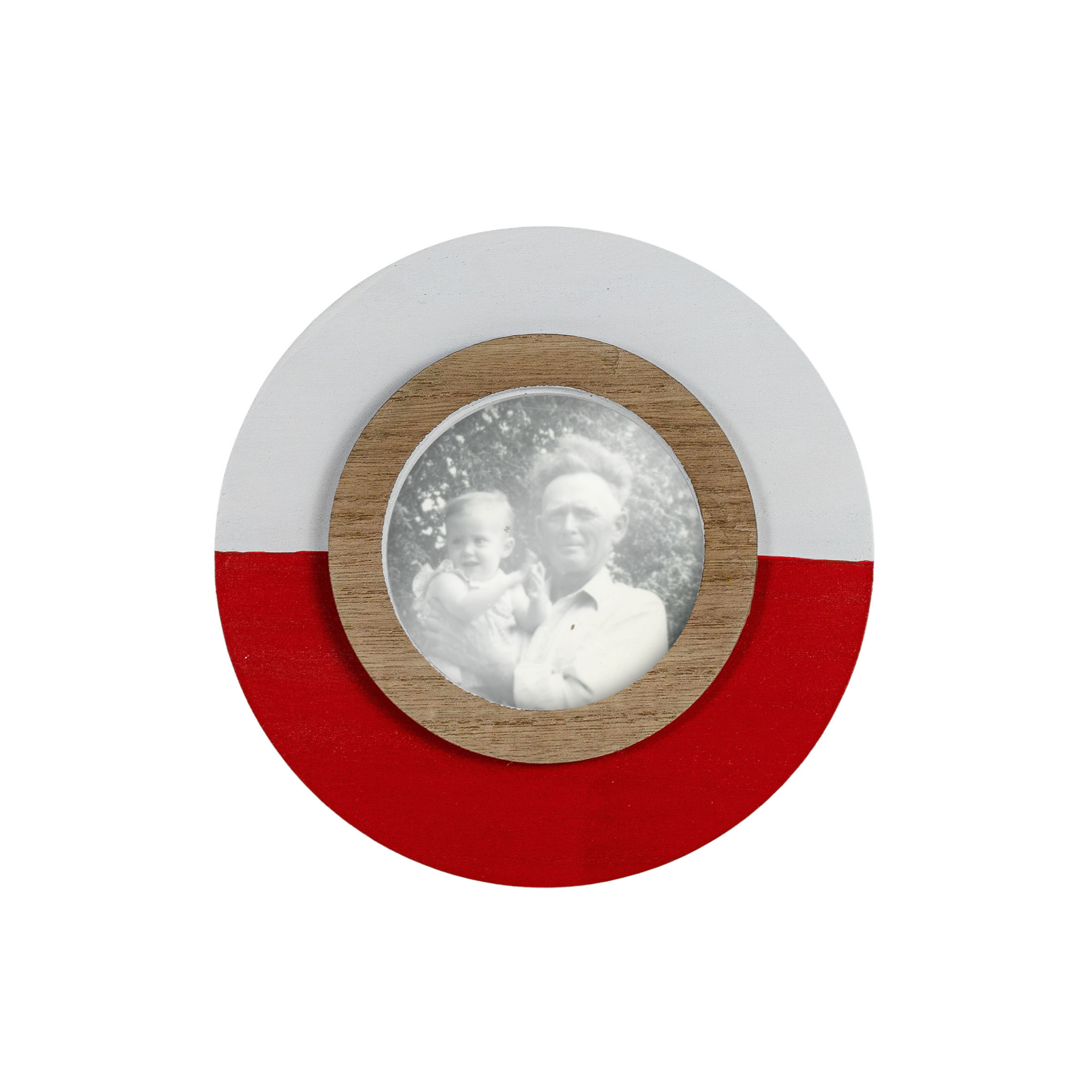 Foreside Home & Garden Round Bobber Picture Frame | Wayfair