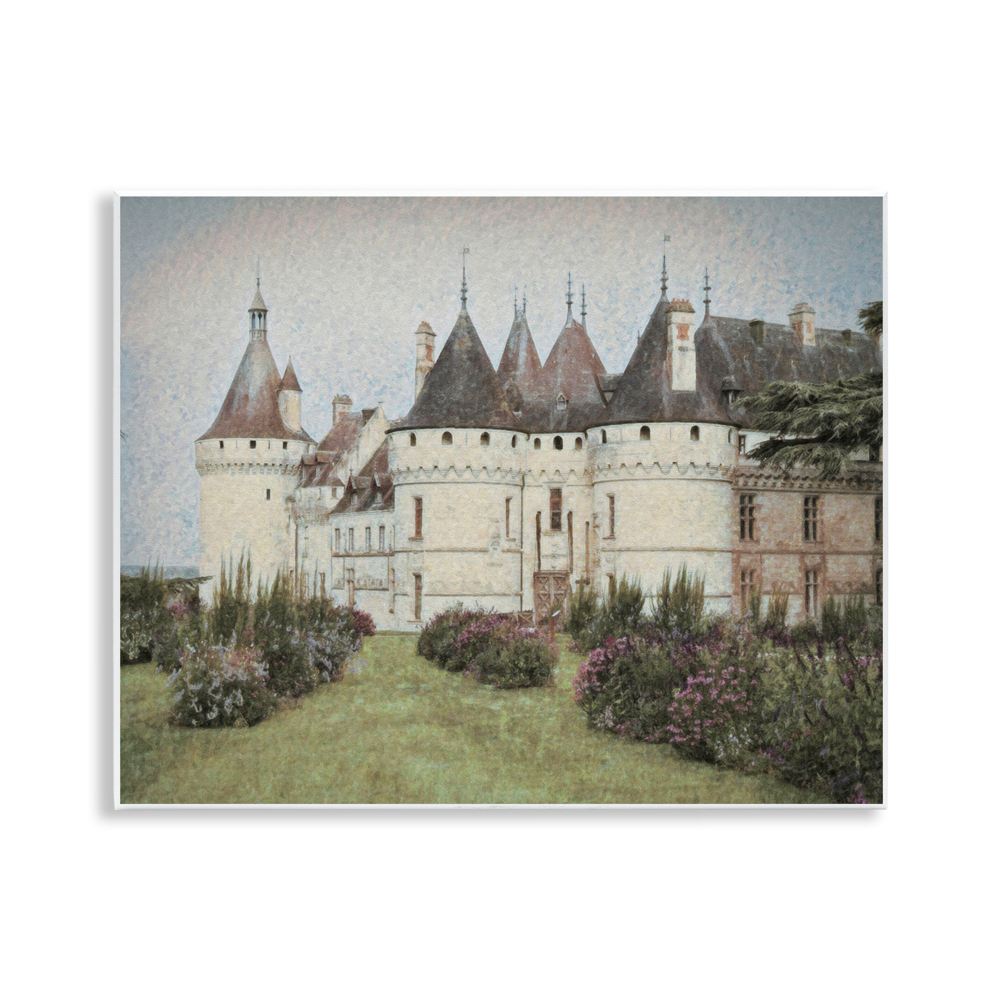 Union Rustic French Castle Landmark Wall Plaque Art by Graffi*tee ...