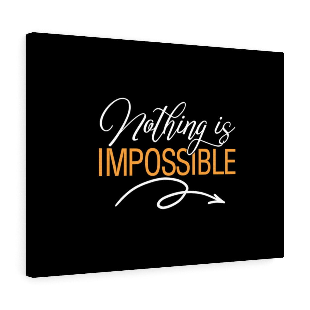 Trinx Nothing Is Impossible Christian Wall Art Bible Verse Print Ready ...