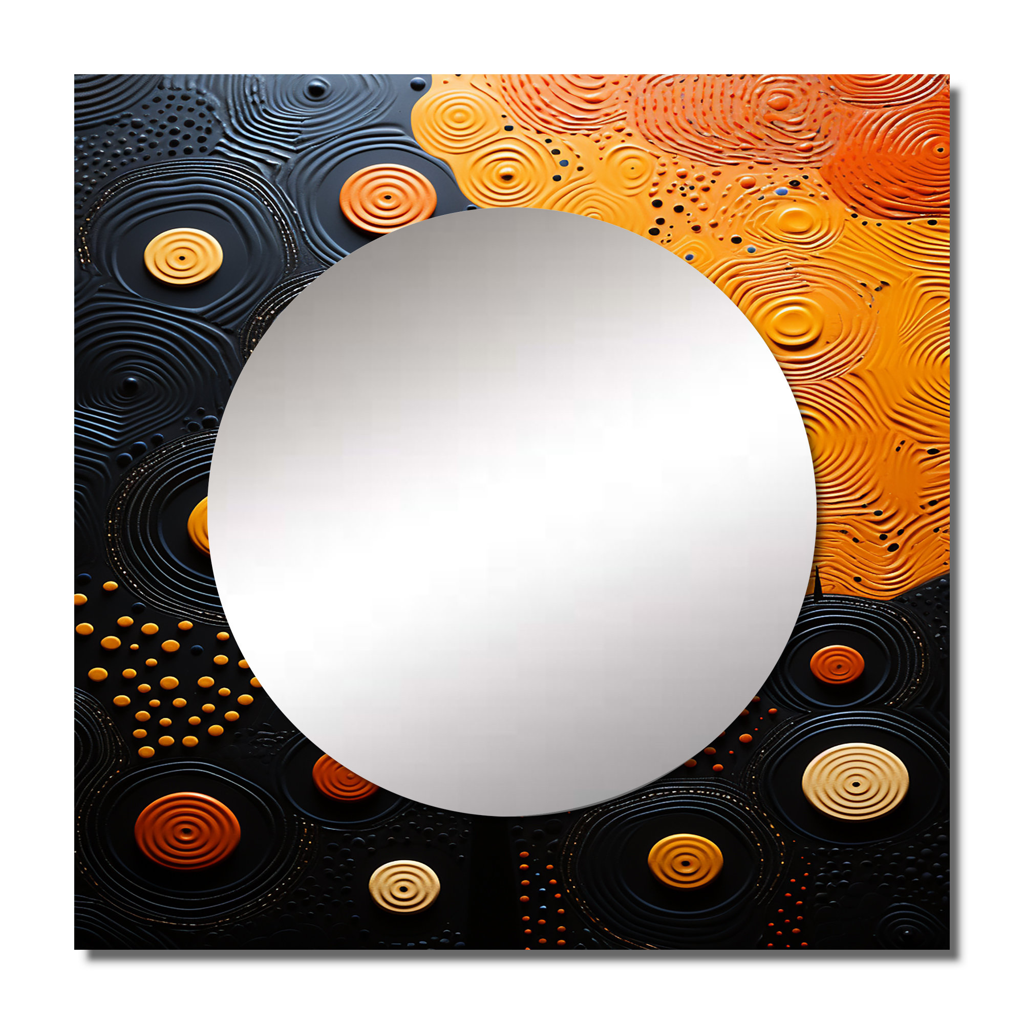 Design Art African Tribes Sacred Patterns IV - African Tribes Square ...