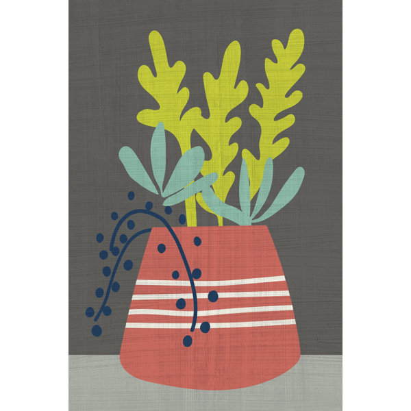 Corrigan Studio Clay Pot I by Chariklia Zarris - Wrapped Canvas Print ...