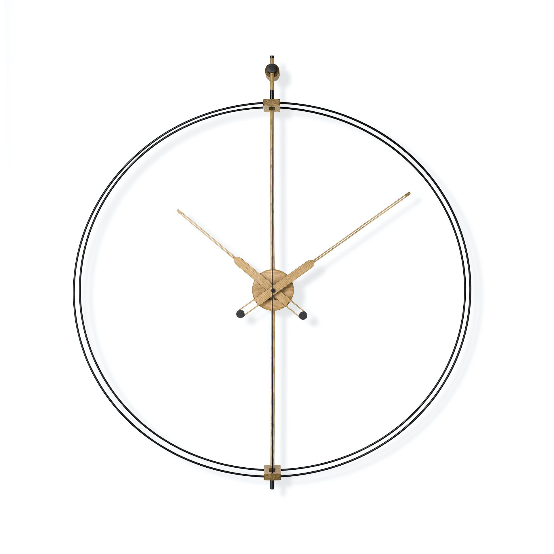 Nomon Barcelona Oversized Wood 35.4" Wall Clock | Wayfair