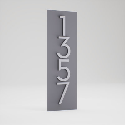 Post & Porch Simply Sweet Wall Address Plaque & Reviews | Wayfair