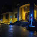 Three Posts™ Lamppost LED Lighted Display & Reviews | Wayfair