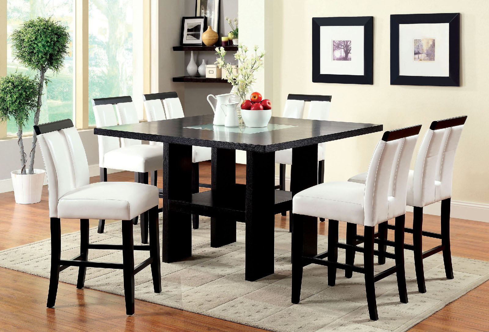 Orren Ellis Mendosa Counter Height Dining Table | Wayfair