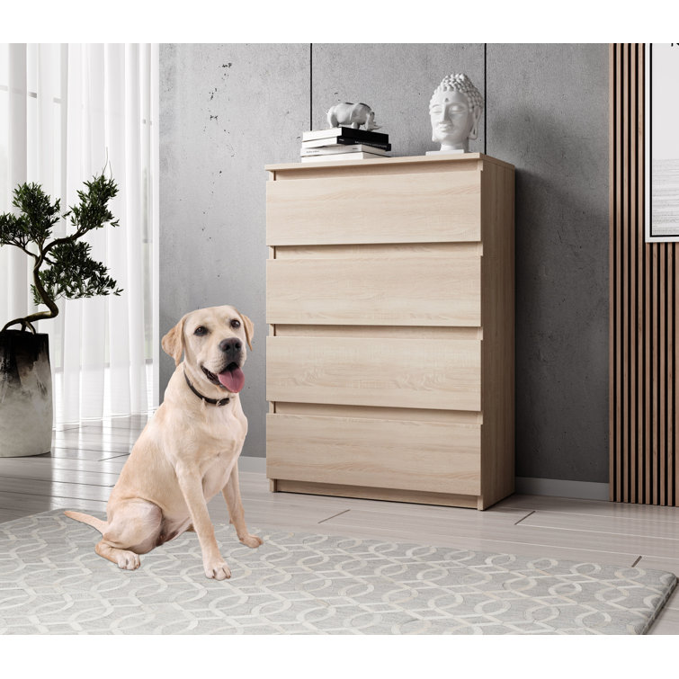 Latitude Run Lackie 4 Drawer 70Cm W Chest Of Drawers | Wayfair.co.uk