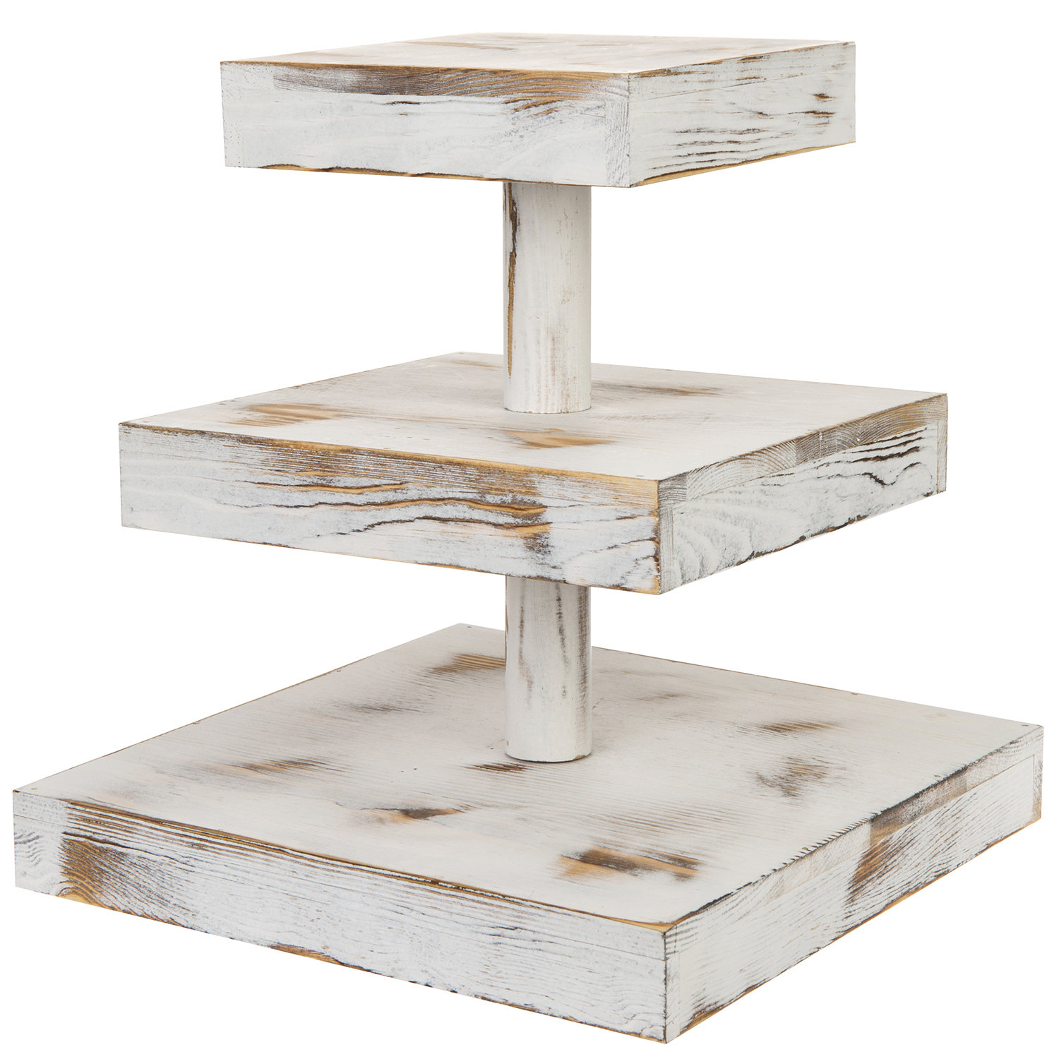 Gracie Oaks Friedlieb 3 Tier Wood Tiered Stand | Wayfair