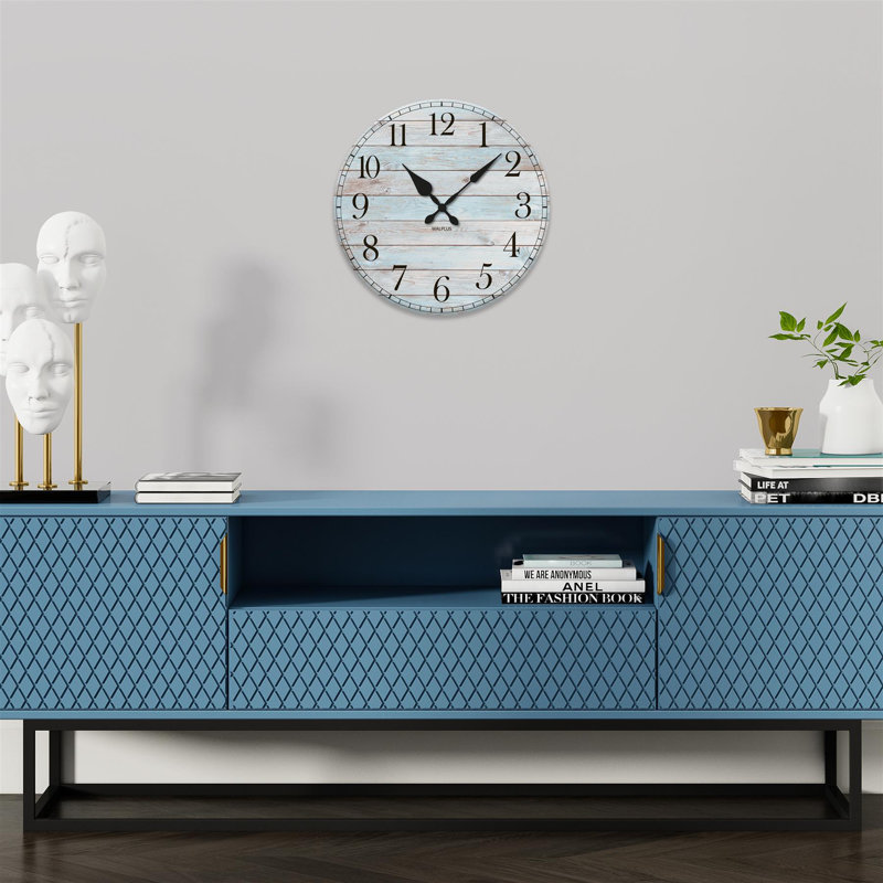 Walplus MDF Wall Clock | Wayfair