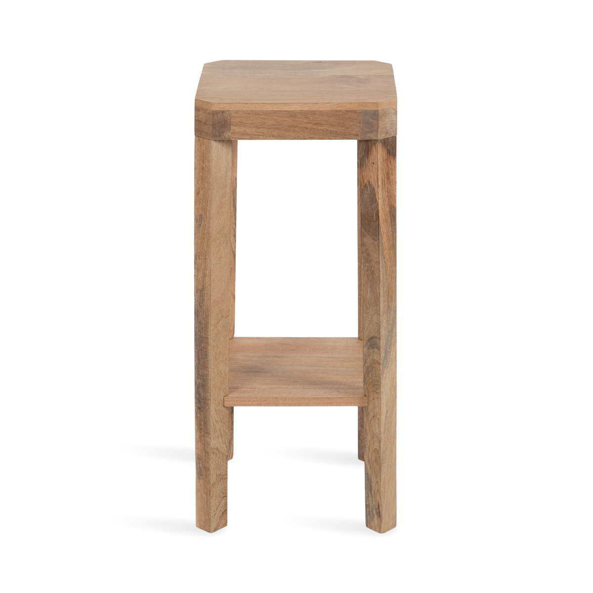 Latitude Run® Ardentown Square Tiered Wood Drink Table & Reviews | Wayfair