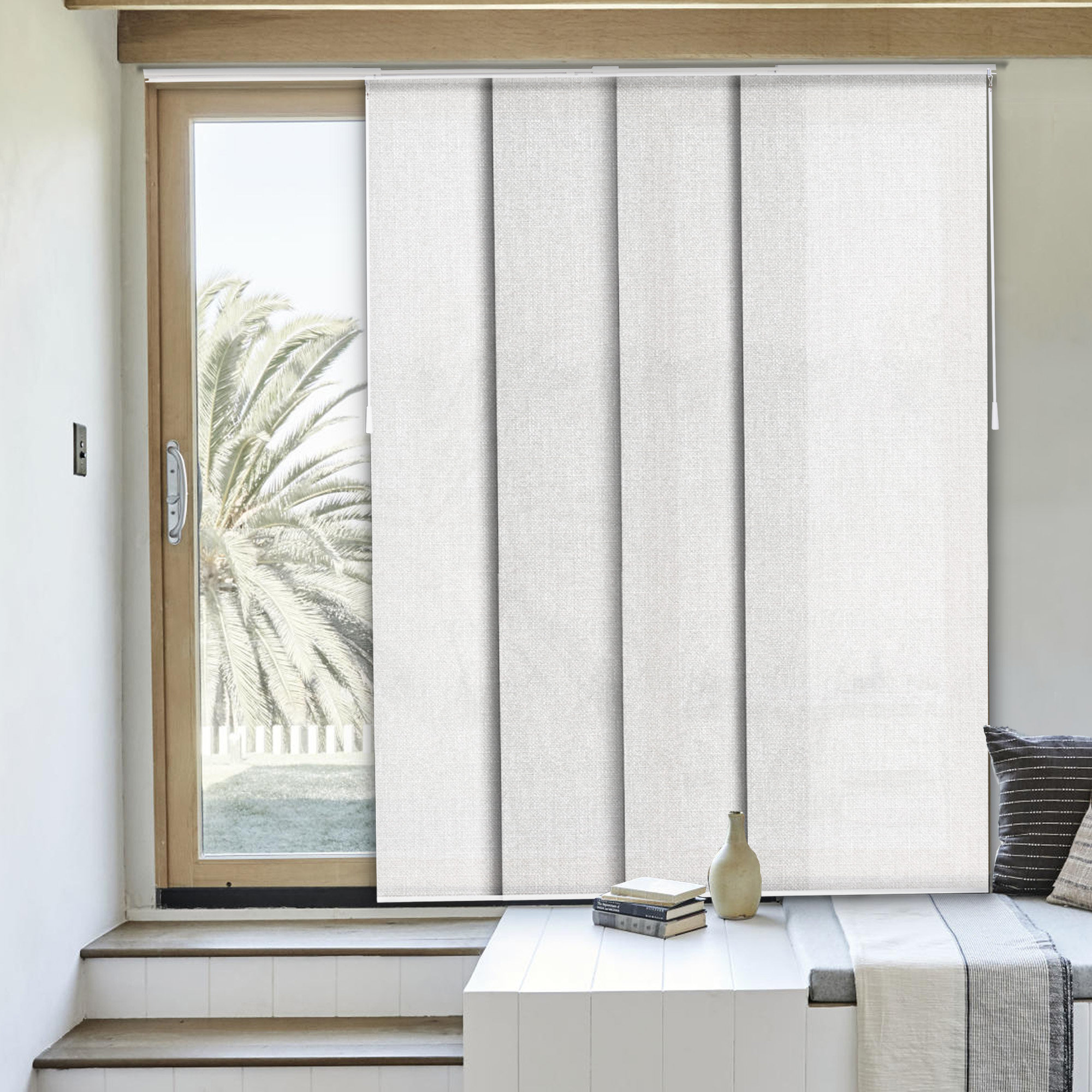 Latitude Run® Semi-Sheer Vertical Blind & Reviews | Wayfair