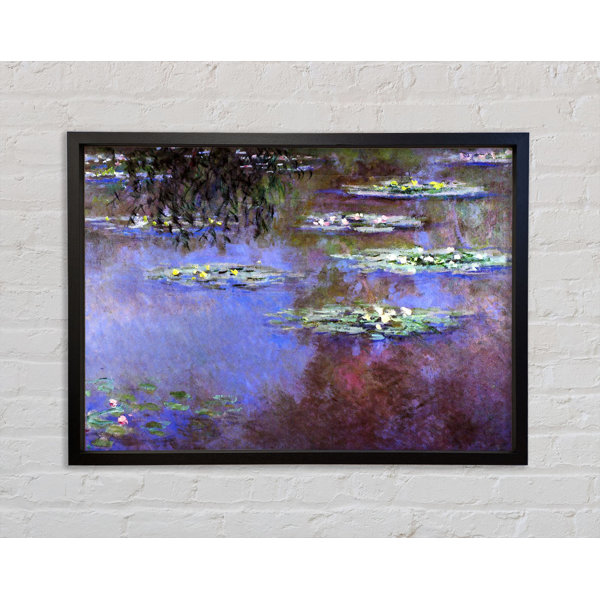 Bright Star Monet Sea Roses - Single Picture Frame Art Prints on Canvas ...