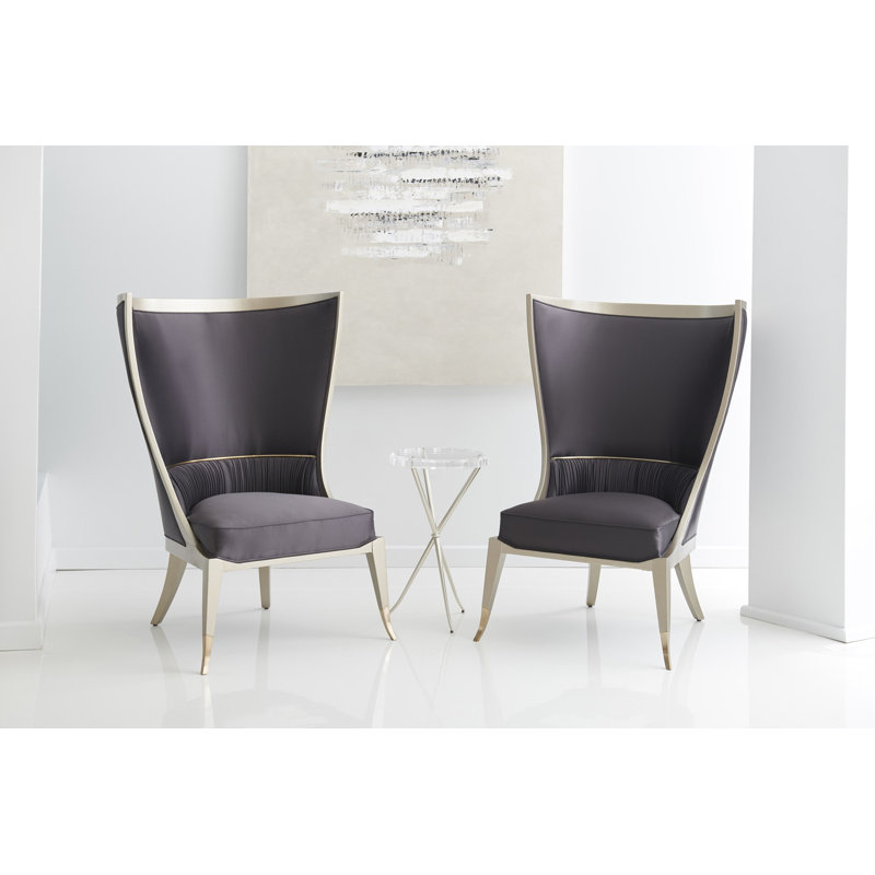 Caracole Classics Pop Your Collar Upholstered Dining Chair | Perigold