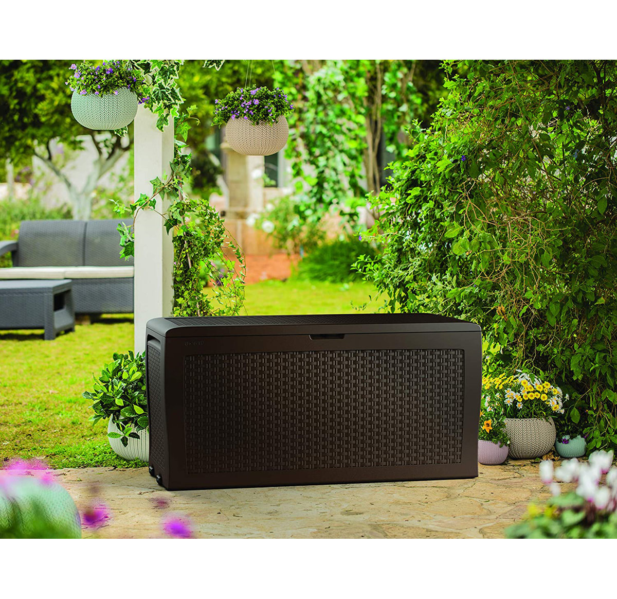 Keter Samoa Box BROWN | Wayfair.co.uk