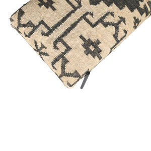 The Twillery Co.® Branford Handmade Jute Bench with Metal Legs ...