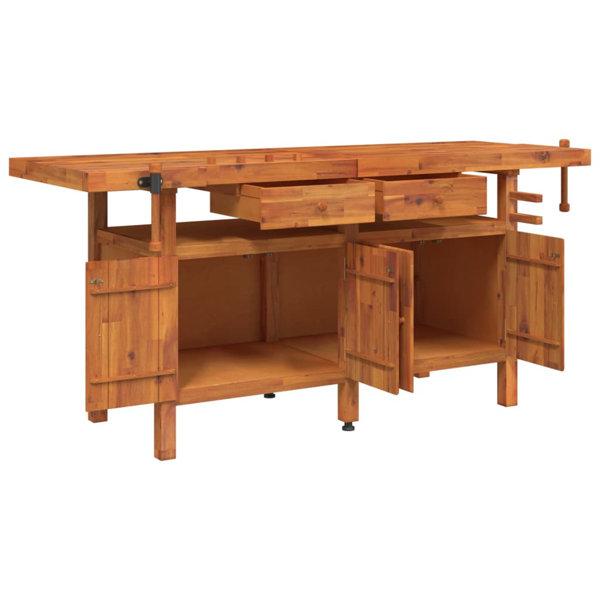 WFX Utility™ Wood Top Workbench | Wayfair