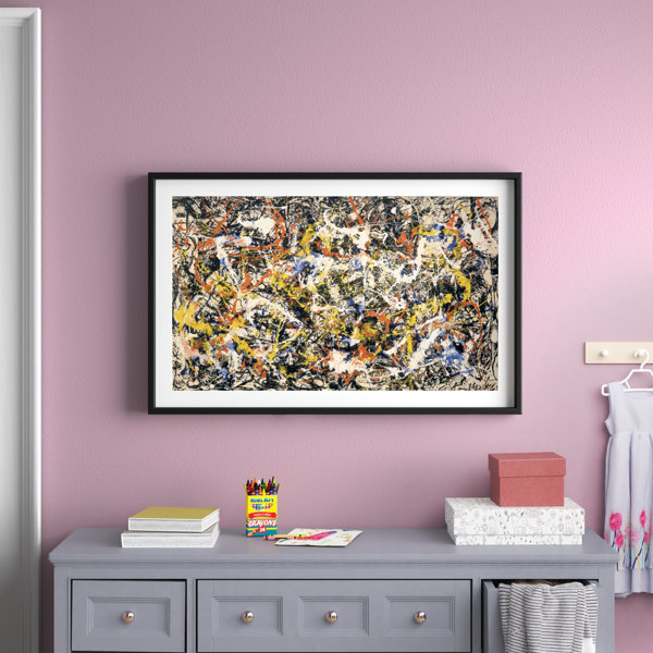 Wade Logan® " Convergence " by Jackson Pollock Print on Paper | Wayfair