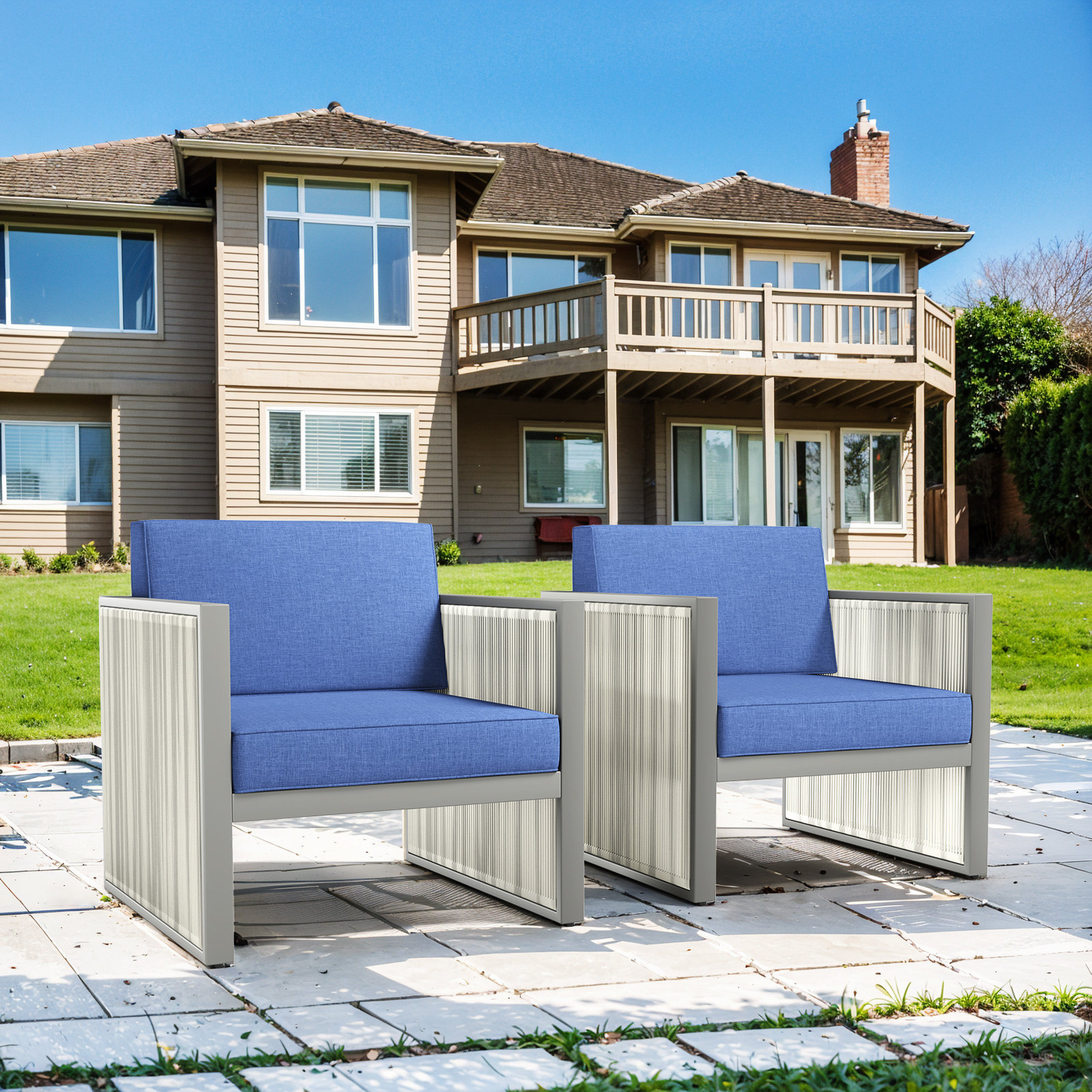 Latitude Run® Andrejka Outdoor Lounge Chair | Wayfair