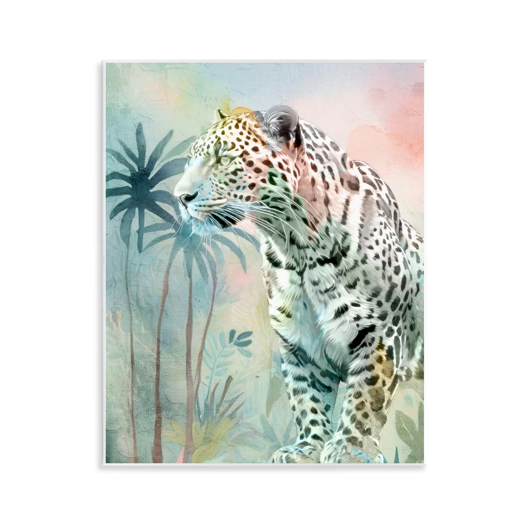 Dakota Fields Gazing Jungle Leopard Wall Plaque, design by Kim Allen ...