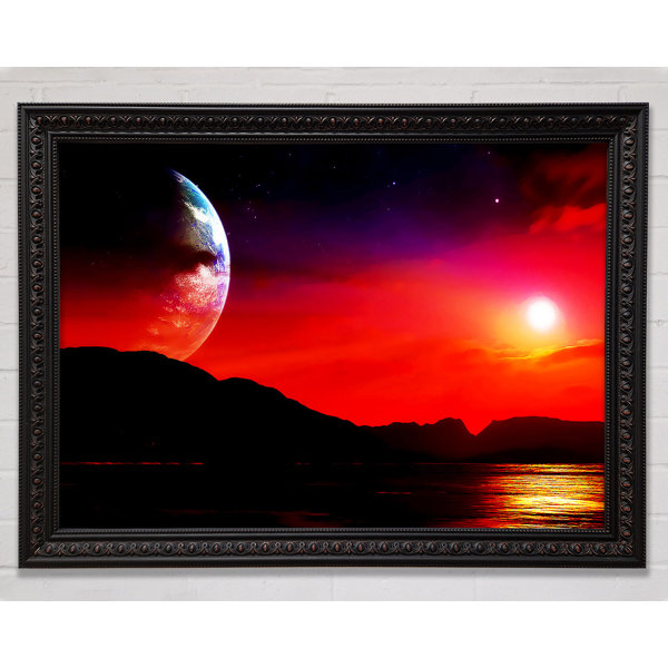 Bright Star Aliens Planet - Single Picture Frame Art Prints | Wayfair.co.uk